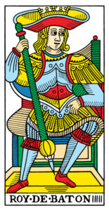 REY DE BASTOS Tu Tarot REY DE BASTOS Tu Tarot